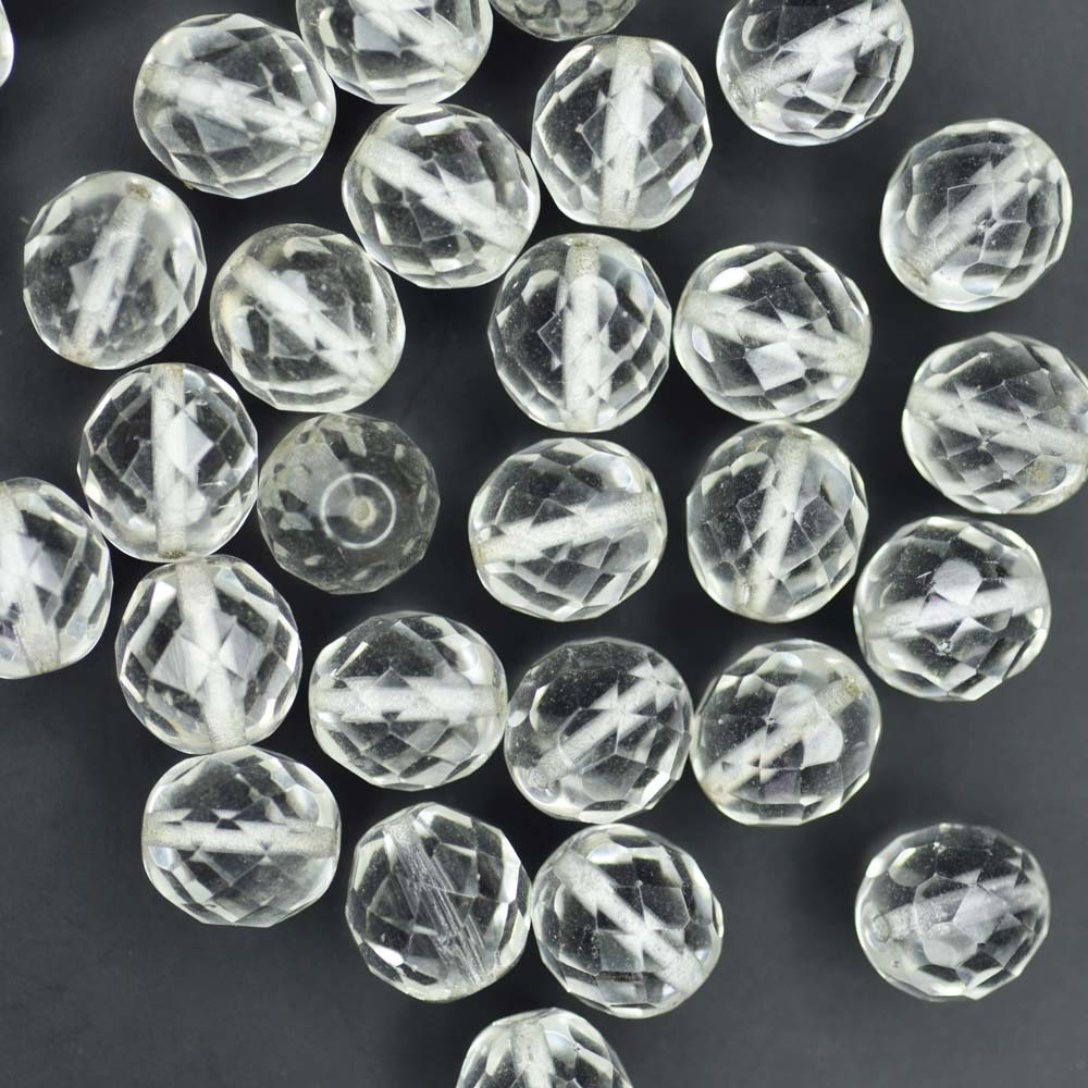 Cristal 14 mm Transparente cristal - Genuine Czech Crystal™ | Contas de ...